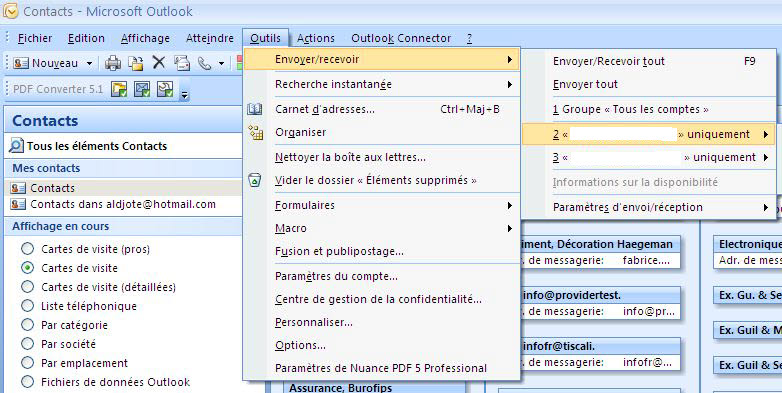 cours de outlook 2007 pdf